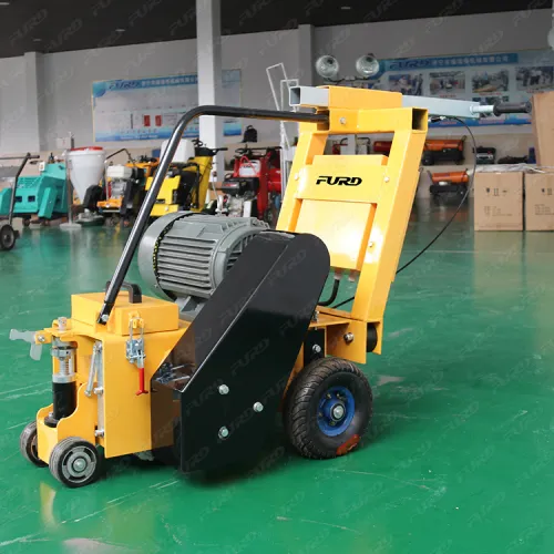Road Milling Machine Portable Mini Walk-behind Concrete Road Milling ...
