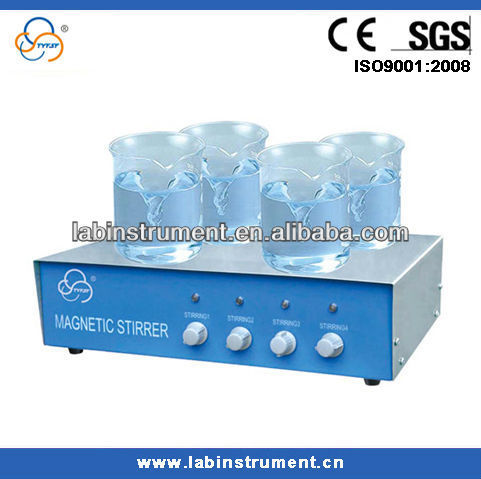 Four Rows Magnetic Stirrer,science Laboratory Equipment, High Quality ...