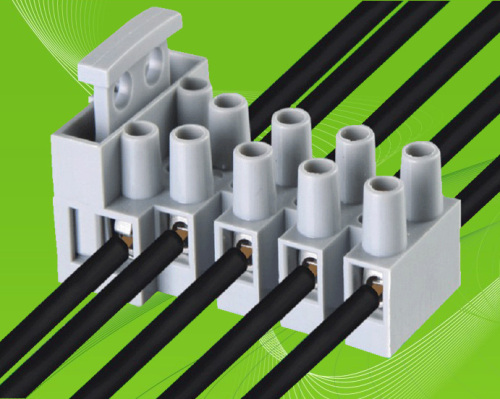 Feed Through Terminal Block Connector With Fuse Block 10.0mm Pin ...