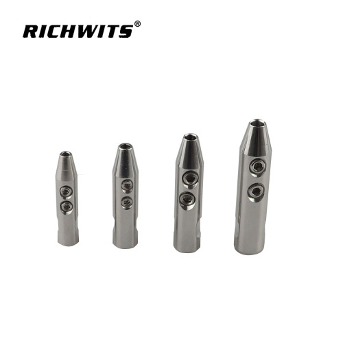Stainless Steel 316 Wire Rope Fittings M5 M6 M8 Bullet Connectors From ...