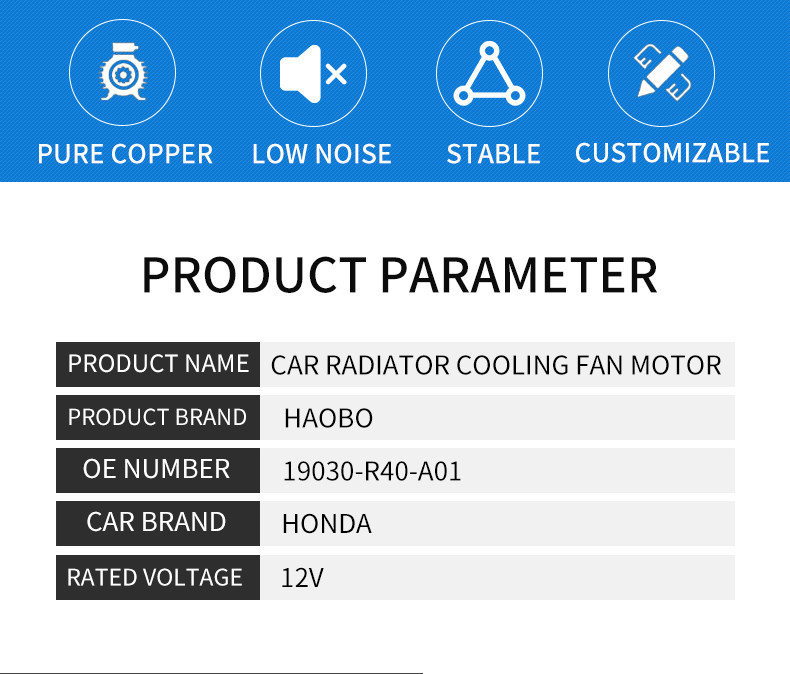 Honda 자동차 라디에이터 냉각 팬 모터 19030-r40-a01, Bossgoo.com의 고품질 Honda 자동차 라디에이터 ...