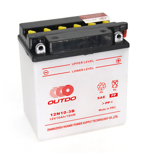 12n10-3b Flooded Rechargeable Lead Acid Motorcycle Battery, High ...