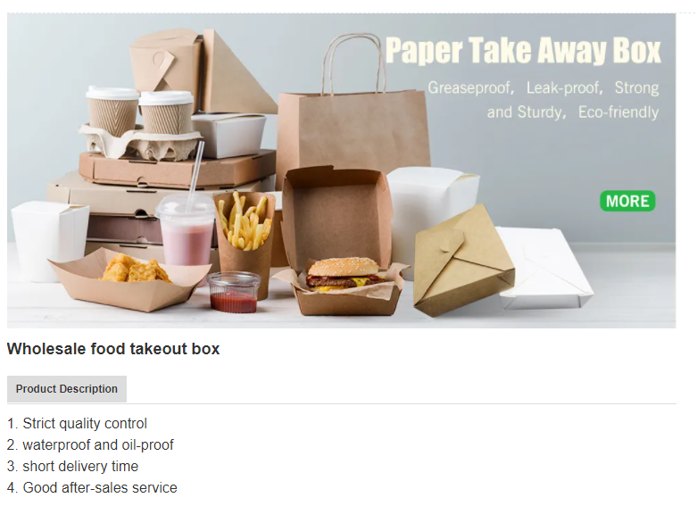 Creative Design Fast Food Packaging Compartment Lunch Box, High Quality ...