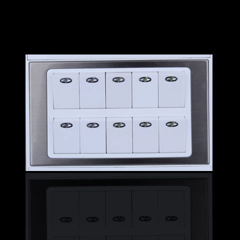 Ten Gang Wall Switch, High Quality Ten Gang Wall Switch on Bossgoo.com