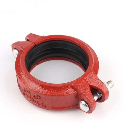 Dn65-dn165 Cast Iron Rigid Clamp Groove Pipe Fittings Fire Protection ...