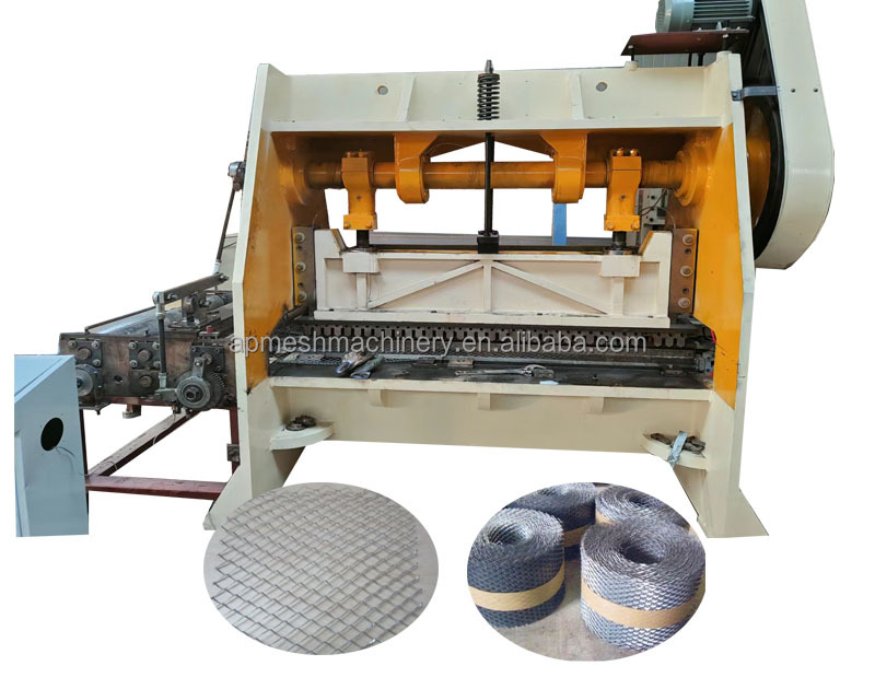 High Speed Expanded Metal Mesh Brickforce Mesh Machine, High Quality ...