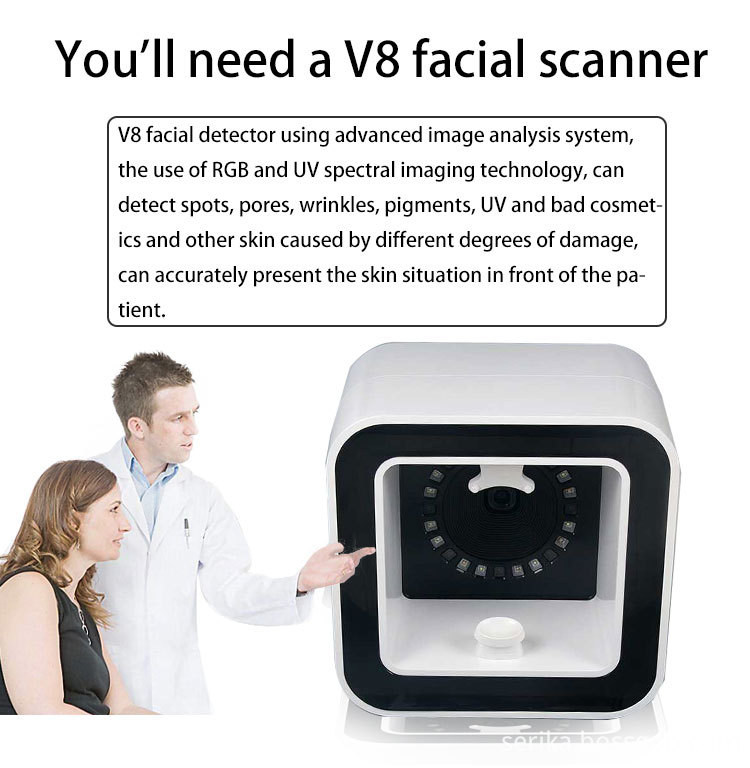 3d Facial Skin Test Analyzer Machine, High Quality 3d Facial Skin Test ...