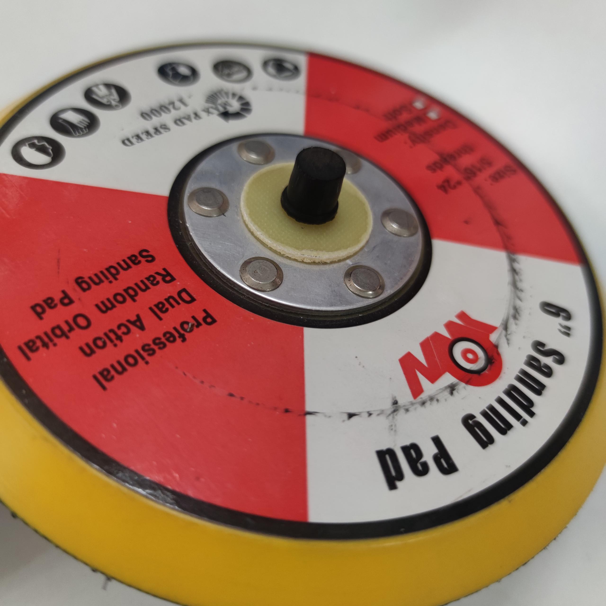 6 Inch Pneumatic Disc Backing Pads For Pneumatic Grinding Machine ...