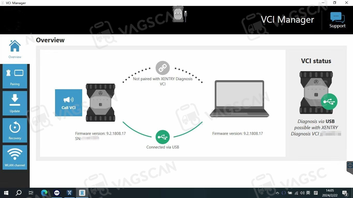 Genuine Doip Multiplexer And Xentry Diagnostics For Benz C6 Vci Tools ...