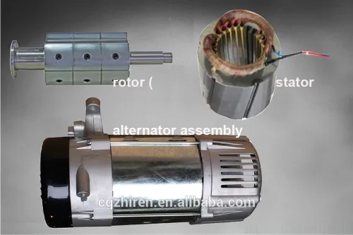 Permanent Magnet Ac Alternator 230v 5kw, High Quality Permanent Magnet ...