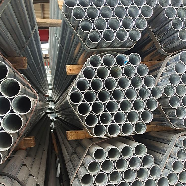 Dn100 Galvanized Steel Threadless Round Welded Tube Pipe Plumbing Sizes ...