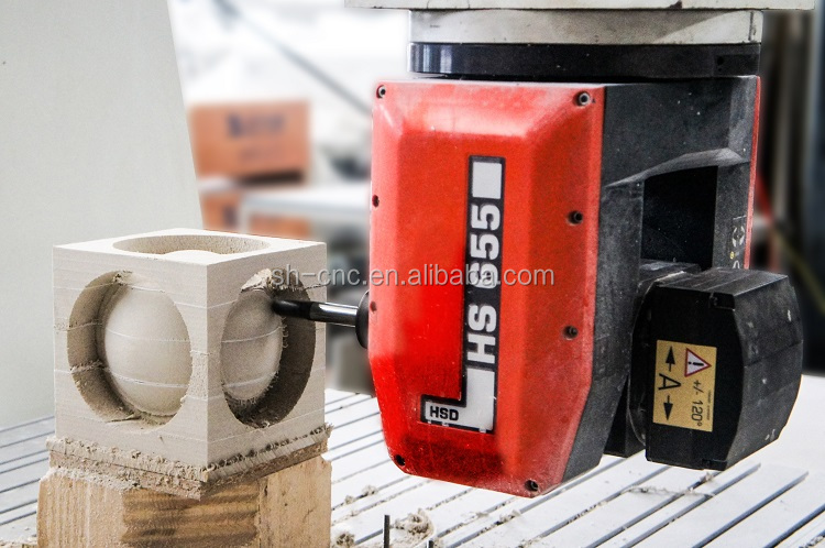 E9-1530d Five Axis Spindle Head Cnc Router, High Quality E9-1530d Five ...