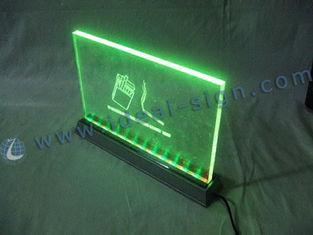 Laser Cut Acrylic Led Edge-lit Sign Panels For Business Pla, High ...