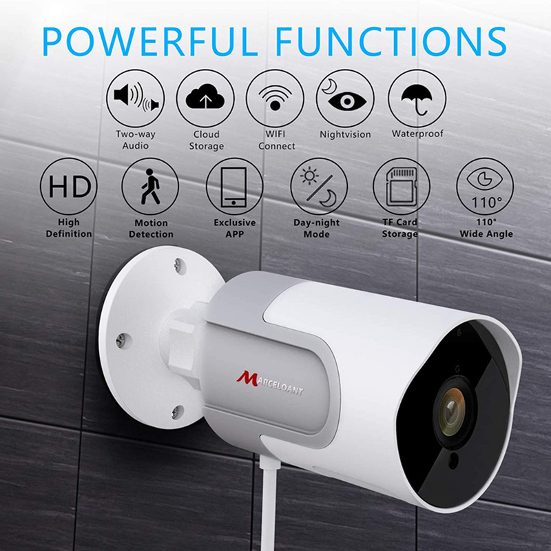 1080p Security Cctv Camera De Surveillance Ir Indoor Night Vision ...