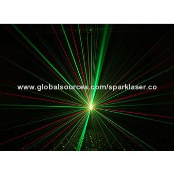 Club Laser Light With Multiple Effects, Displays Various Light Beams ...