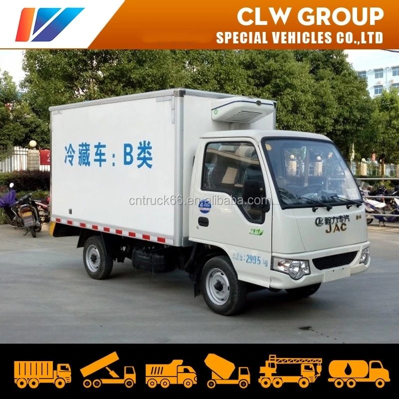 Jac Mini Freezer Truck Gasoline Diesel Engine Small Usa Refrigeration ...
