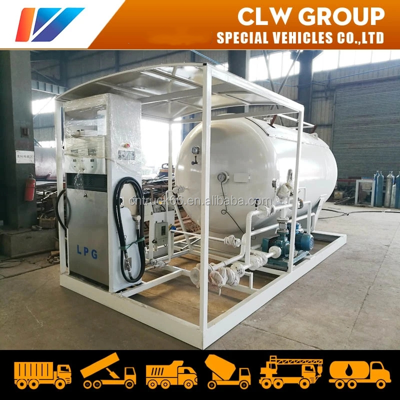 5mt Mini Lpg Skid Station Gas Tank Station Plant 10000 Liters Cooking ...