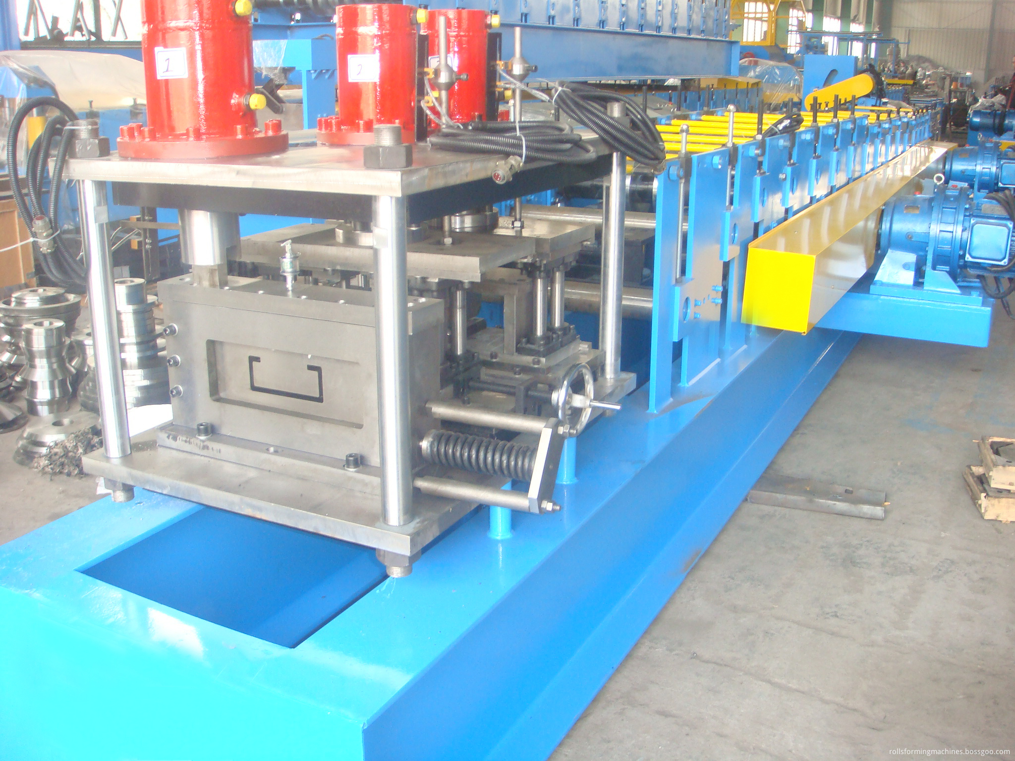 Steel C Section Purlin Cold Forming Machine, High Quality Steel C ...