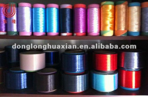 Polyester Dope Dyed Dty,fdy,poy Yarn, High Quality Polyester Dope Dyed Dty,fdy,poy Yarn on ...
