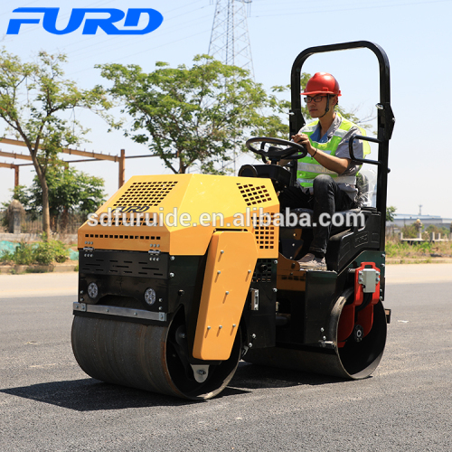 Hydraulic Construction 1 Ton Asphalt Road Roller (fyl-880), High ...