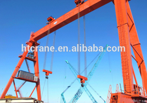 Ship Building Gantry Crane 100t, High Quality Ship Building Gantry ...