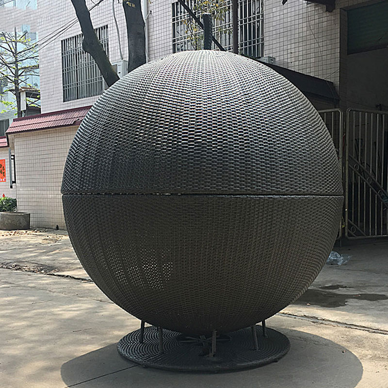 Outdoor Daybed Dubai Apple Shape Wicker Daybed, High Quality Outdoor ...