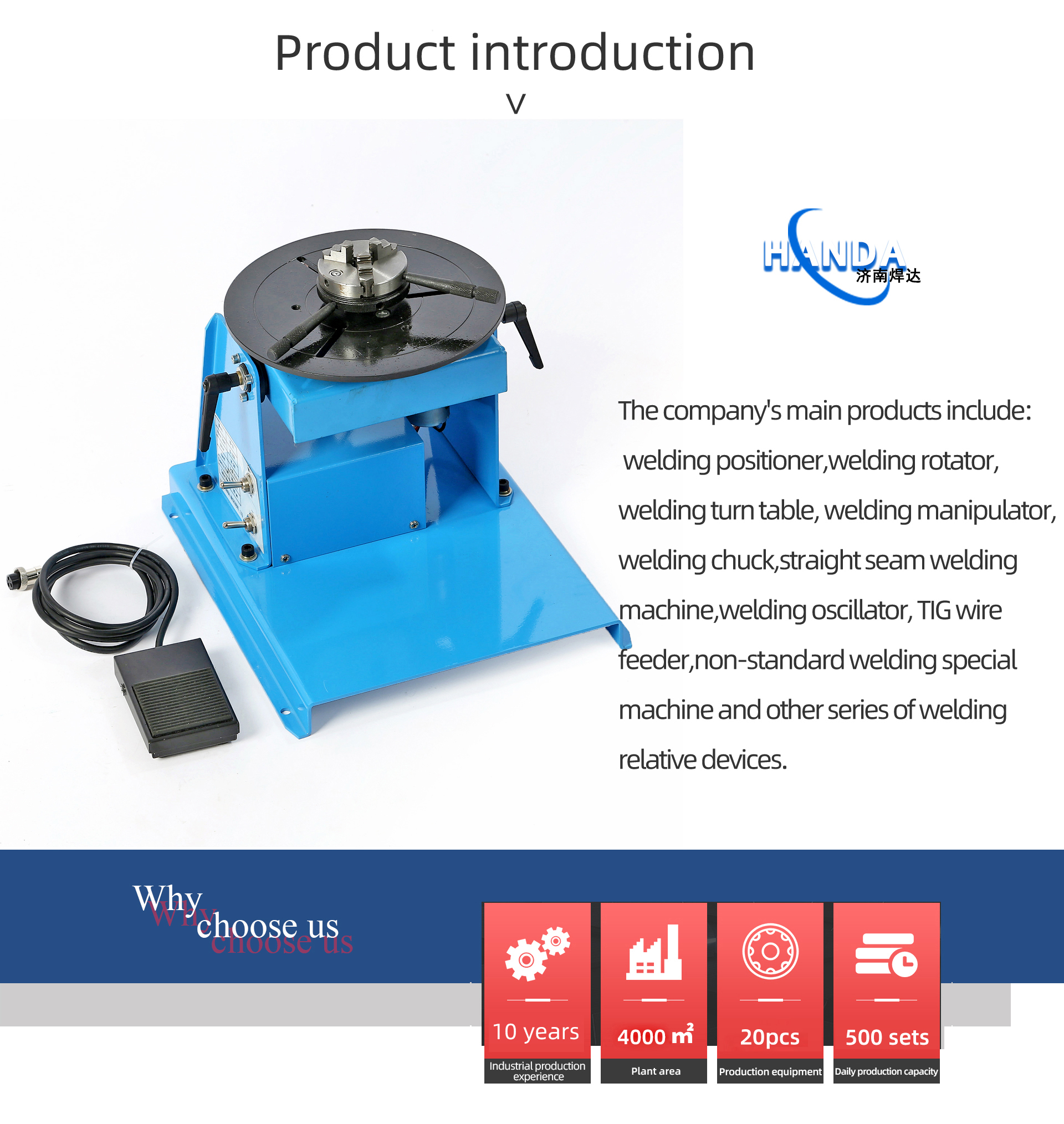 Mini Hd-10 Welding Positioner 10kg For Welding, High Quality Mini Hd-10 ...