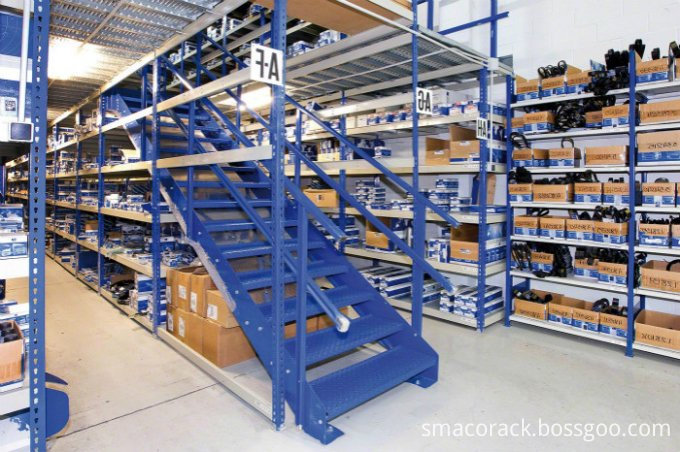 Warehouse Racking Rolling Racks Multi Level Warehouse Industrial ...