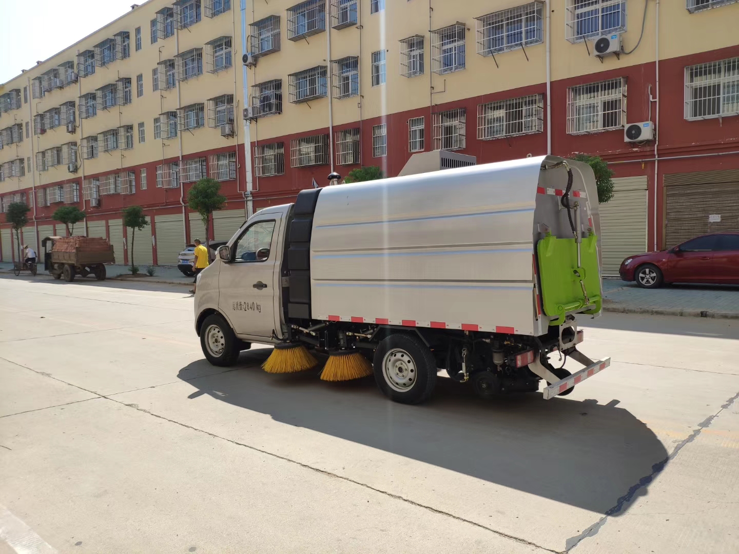 Japan Technology Chang An Brand 2 Ton Cleaning Sweeper Truck For Sale ...