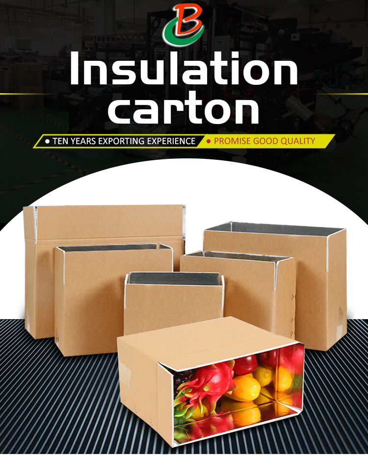 High Quality Aluminum Foil Insulation Cartons With Custom Logos For ...