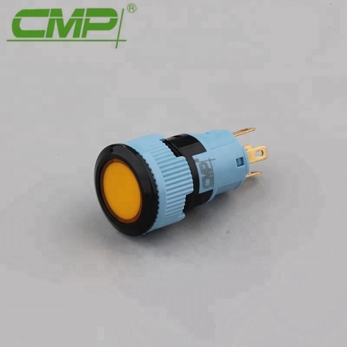 Momentary Push Button Switch 1no1nc Spdt Black Plastic Shell Suitable ...