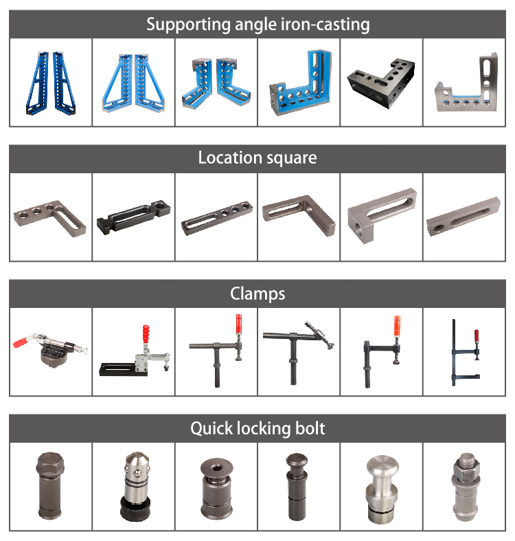 High Quality Oem Customized 3d Welding Table Accessories - Quick ...