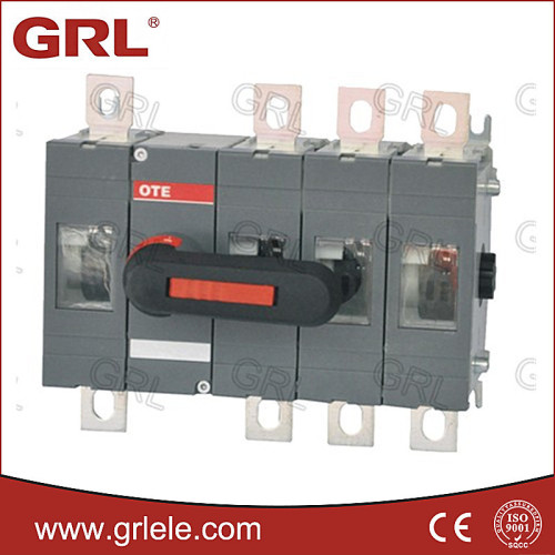 Iec Approved 800a 3p 4p Red Copper Window Isolator Switch, High Quality ...