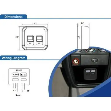 Siren Control Box Strobe Light Power Controller Led Lightbar Switch ...