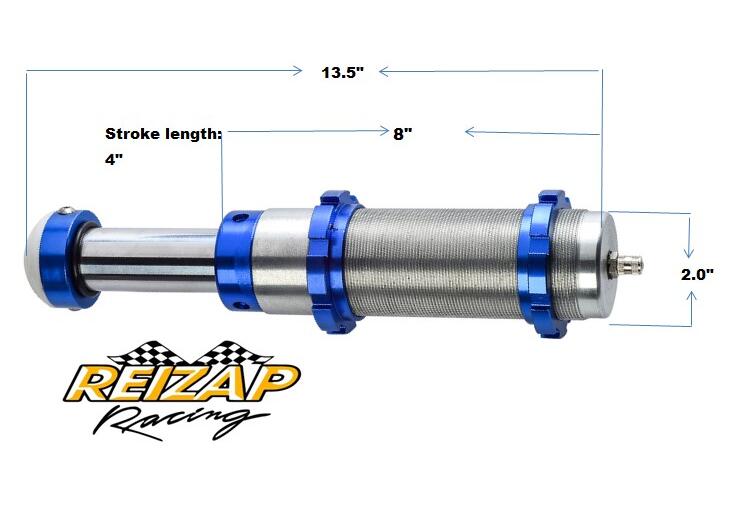 Adjustable Threaded Hydraulic Bump Stop Shock Absorber Damper - 2inch ...