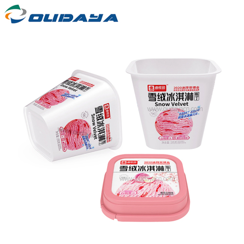 일회용 요구르트 컵 아이스크림 컵 뚜껑 의 고품질 일회용 요구르트 컵 아이스크림 컵 뚜껑