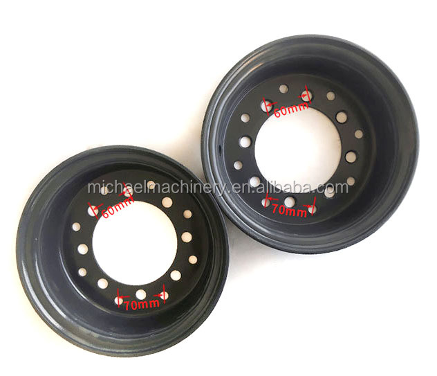 New Small Split Steel Wheel Rims For Toyota/isuzu Forklift Truck, High ...