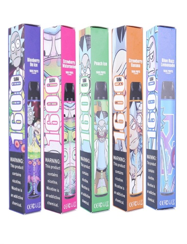 เฉพาะรสชาติเฉพาะรสชาติที่ใช้แล้วทิ้งปากกา Vape 1600puffs คุณภาพสูง ...
