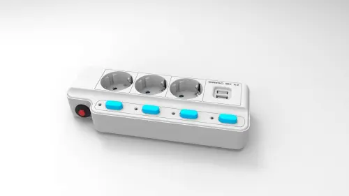 Korea Kcc 3 Ways Extension Socket With Usb, High Quality Korea Kcc 3 Ways Extension Socket With ...