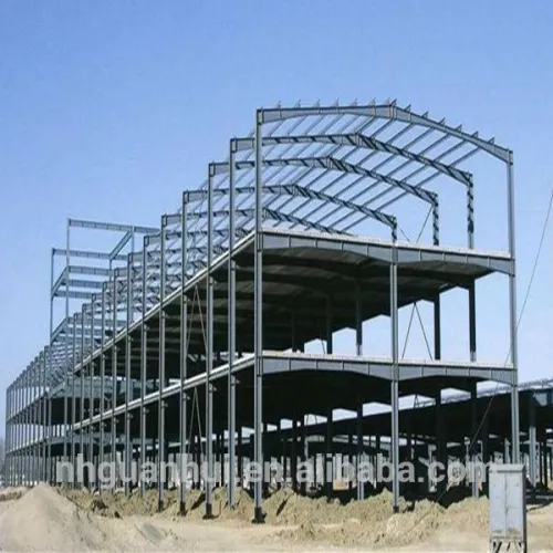 Prefabricated Light Three-storey Steel Structure Buildings, High ...
