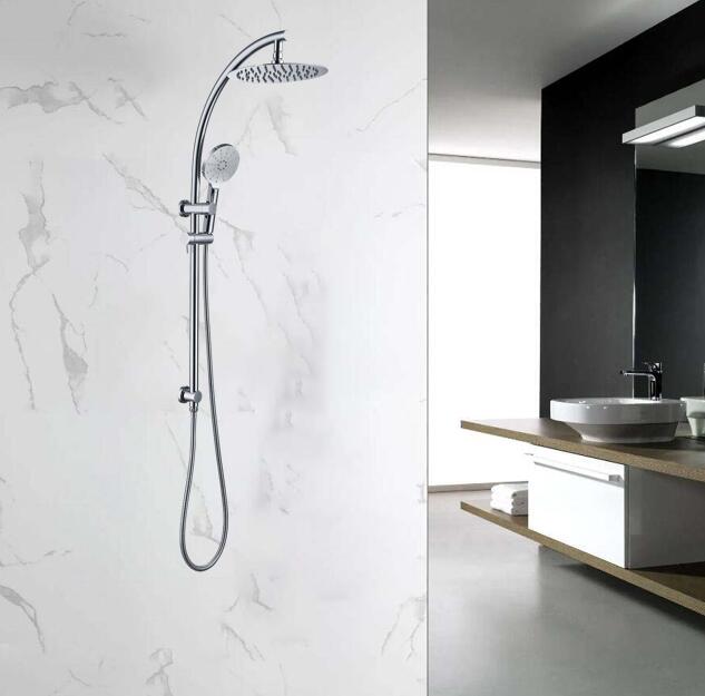 Dual Function Shower Fixture Combo System Chrome Finished, High Quality ...