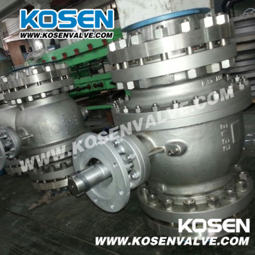 2 Piece Flanged Trunnion Ball Valves, High Quality 2 Piece Flanged Trunnion Ball Valves on ...