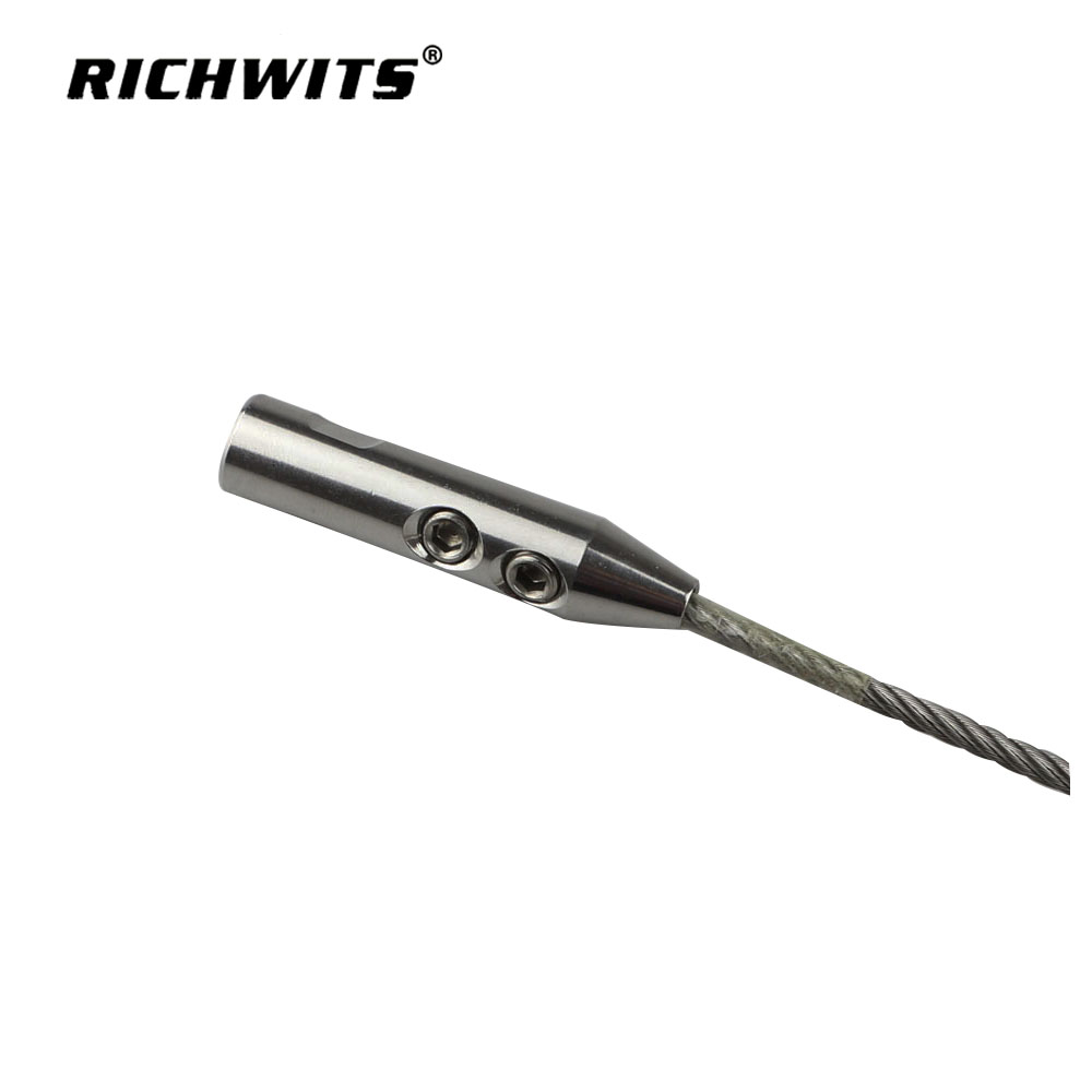Stainless Steel 316 Wire Rope Fittings M5 M6 M8 Bullet Connectors From ...