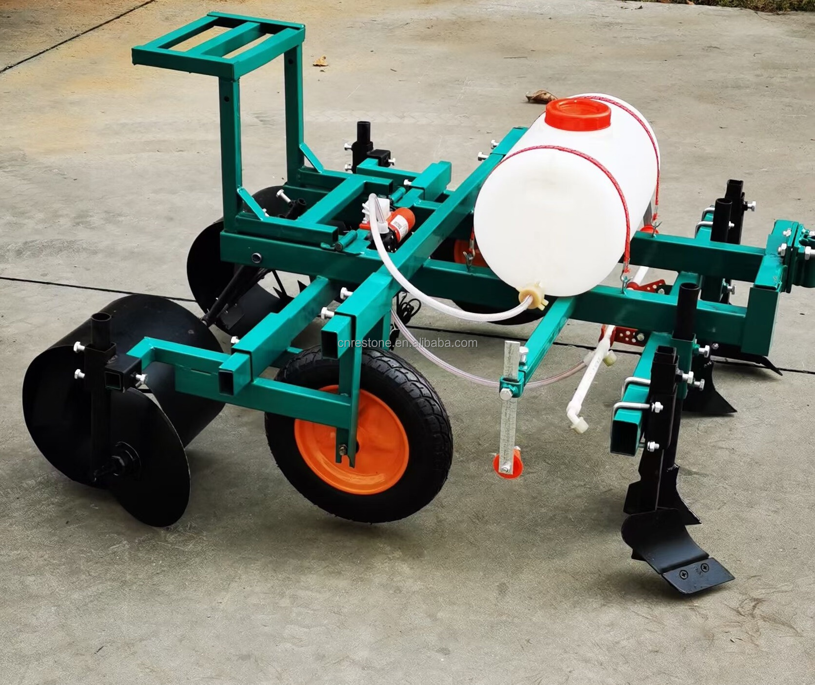Mulch Applicator Film Lamination Mulching Machine For Walking Tractor ...