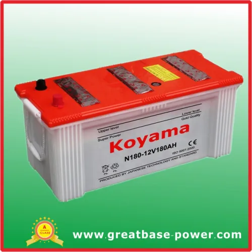 Dry Charge Heavy Duty Truck Battery N180-12v180ah (n180-195g51), High ...