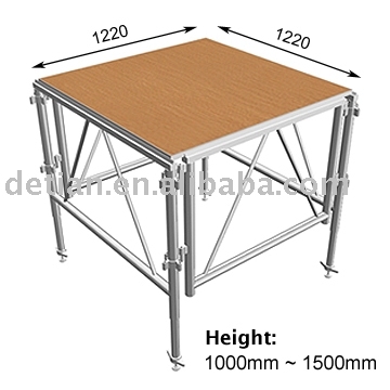 Simple Moving Stage For Exhibition Trade Show, High Quality Simple ...