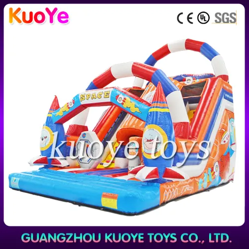 Inflatable Space Slide,indoor Inflatable Slide,attraction Inflatable ...