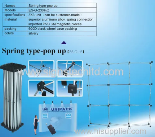 3x3 3x4 Pop Up Display Stand High Quality 3x3 3x4 Pop Up Display