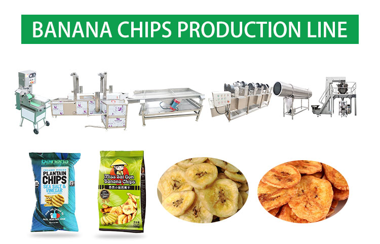 Banana Chips Production Line: Philippine Plantain Snack Chips Chopper ...