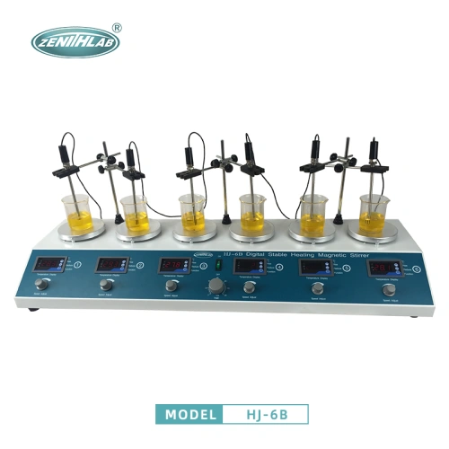 Multiple magnetic heating agitator HJ-2/4/6 HJ-4A HJ-6B China ...